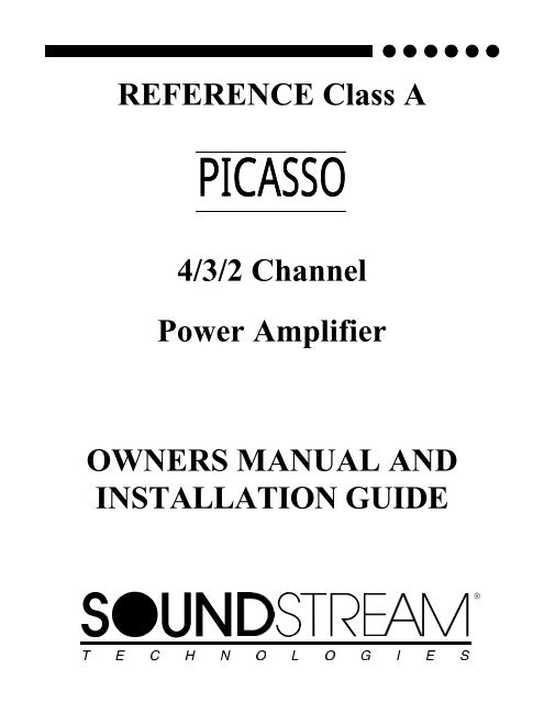 Reference Picasso - Soundstream