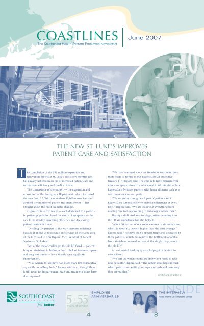 INSIDE - Southcoast Health System