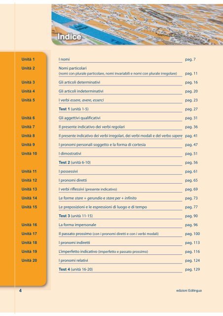 Indice (PDF 187 KB) - Edilingua
