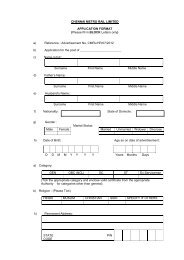 Softex Form Format - Chennai