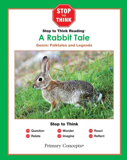Stop to Think Reading - Primary Concepts