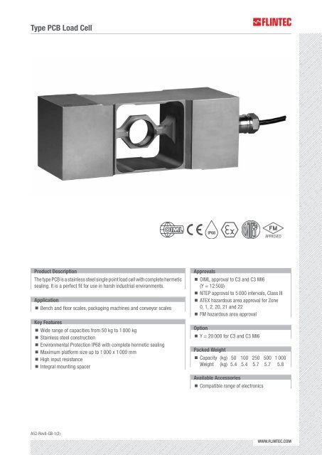 Type PCB Load Cell