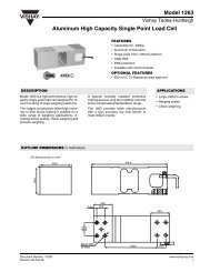 POWERCELL® MTX® Load Cells