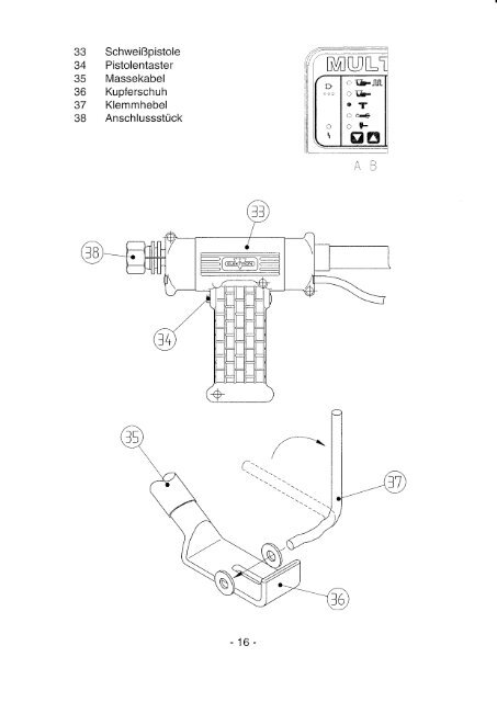 33 34 35 36 37 3B Schwei