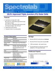 PV UTJ Cell 9-22-03.pub - Spectrolab