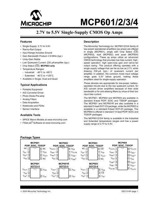 Data Sheet - Microchip