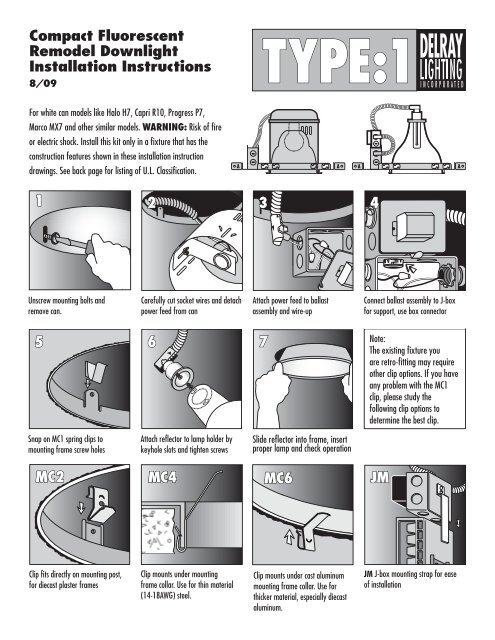 Lithonia Lighting Installation Manual | Shelly Lighting