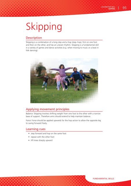 Locomotor Skills - Skipping
