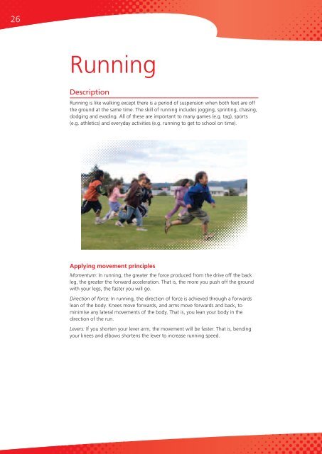 Locomotor Skills - Running - Sport New Zealand