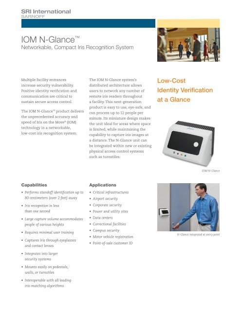 Iris Recognition Device