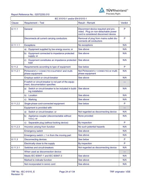 Report Reference No.: 020