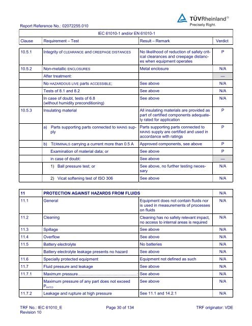 Report Reference No.: 020
