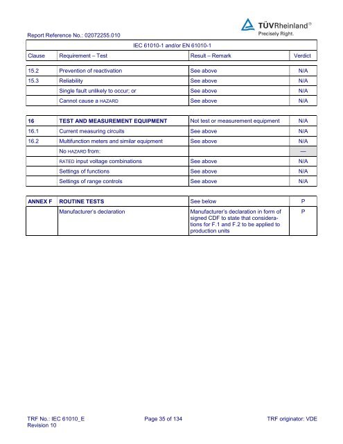 Report Reference No.: 020