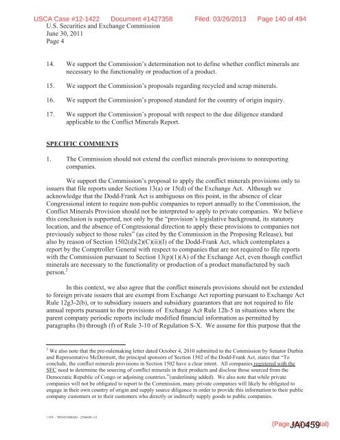 USCA Case #12-1422 Docume