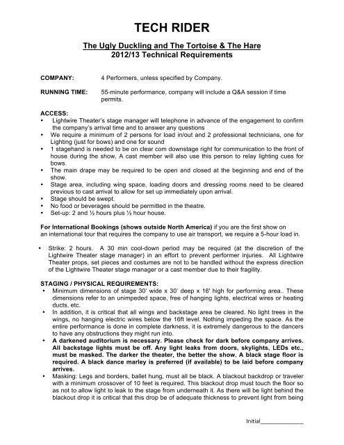 TECH RIDER - Kids' Entertainment