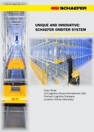 Mobile racking for pallets and oversized goods - SSI-Schaefer