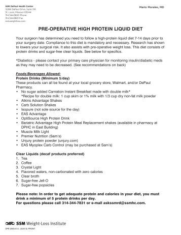 High Protein Full Liquid Diet Recipes - cloudsinter