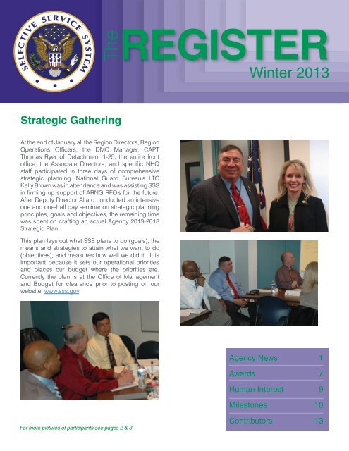 REGISTER - Selective Service System