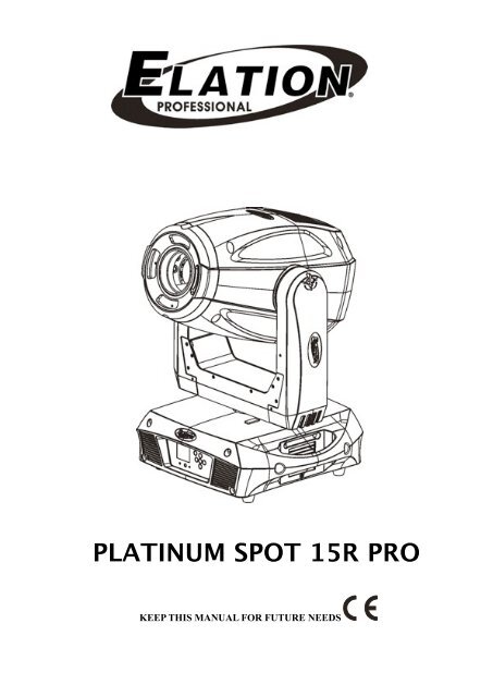 Elation Platinum Beam 5r Extreme Manual - The Best Picture Of Beam