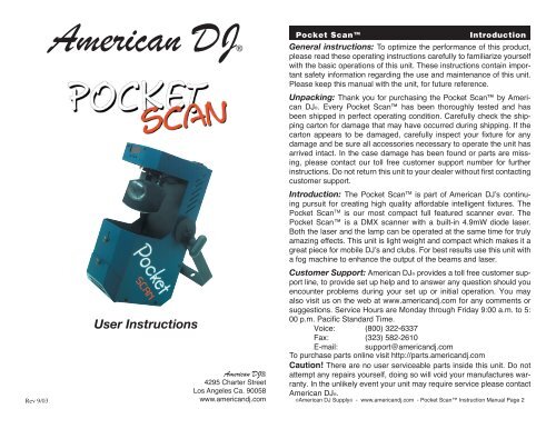 Pocket Scan.pdf - American DJ
