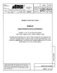 Series 90 Lighted Pushbutton Switches - Staco Systems