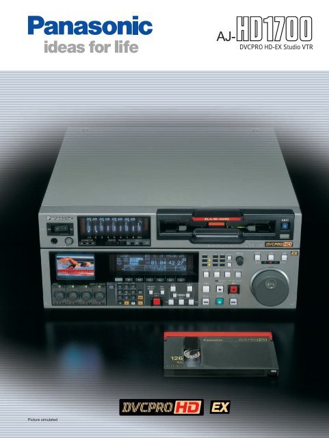 DVCPRO HD-EX Studio VTR