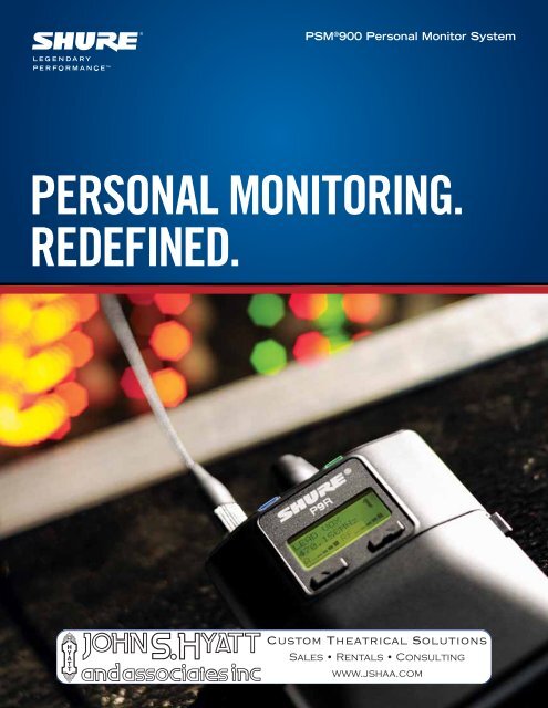 Shure PSM900 Personal Monitor