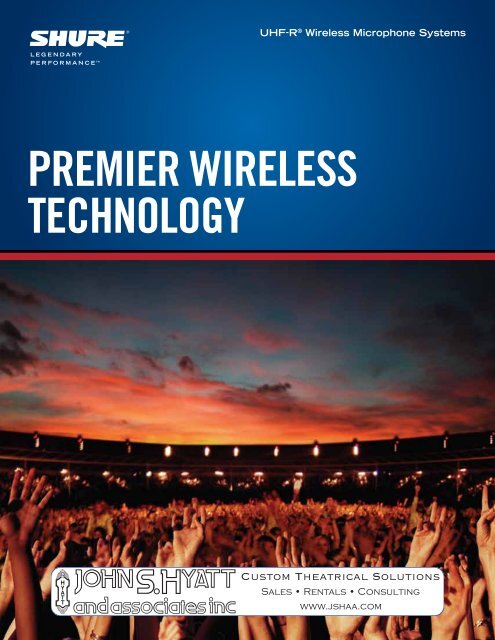 Shure UHF-R Wireless Microphone