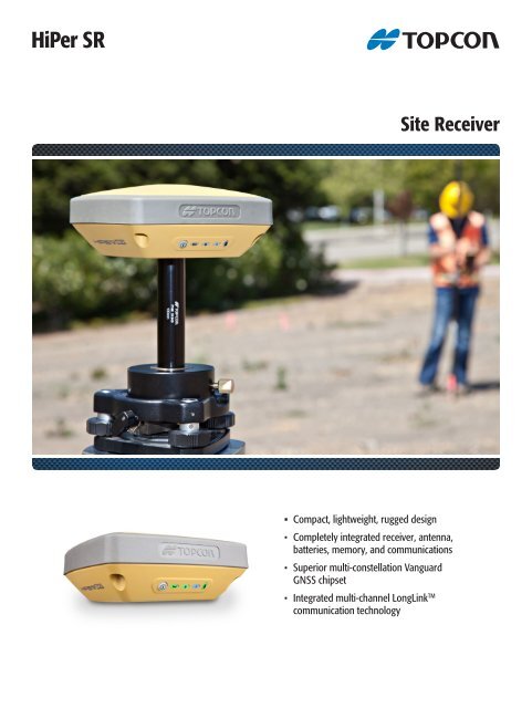 Leafler Hiper SR English - Topcon Positioning