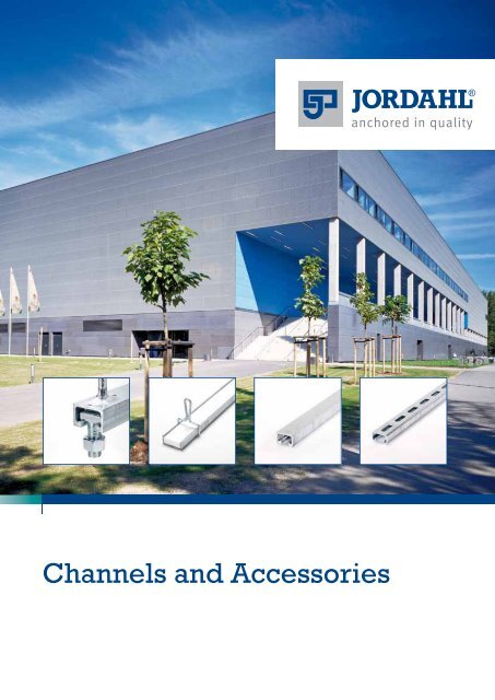 JORDAHL Channels and Accessories - Pretec