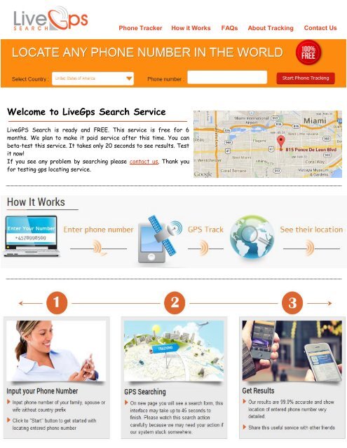 Facts about Cell Phone Tracking