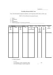 Travelling Allowance Bill(APTC form-52) - AP Online