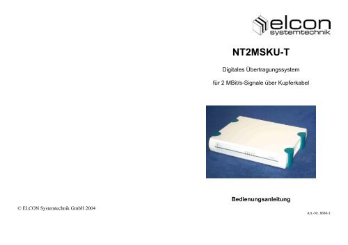 NT2MSKU-T - Elcon Systemtechnik