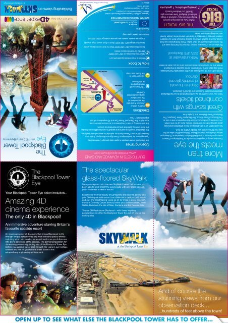 Blackpool Tower Eye - Days Out Leaflets