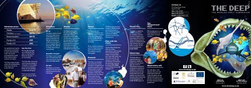 The Worlds only Submarium - The Deep