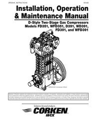 Siemens STC-SV centrifugal compressors with vertically split casing
