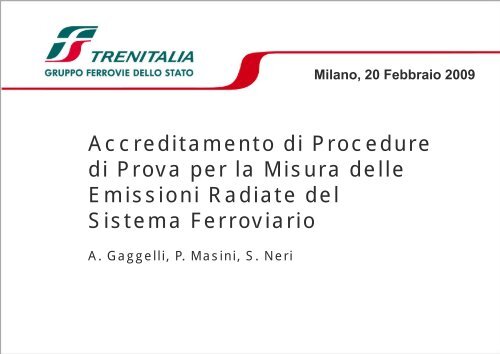 EN 50121 / IEC 62236 standards