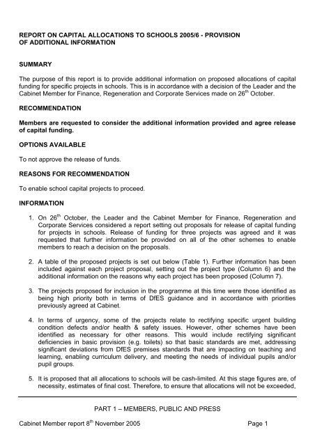 Cabinet Report Report: Cabinet Might See Two New Portfolios Added