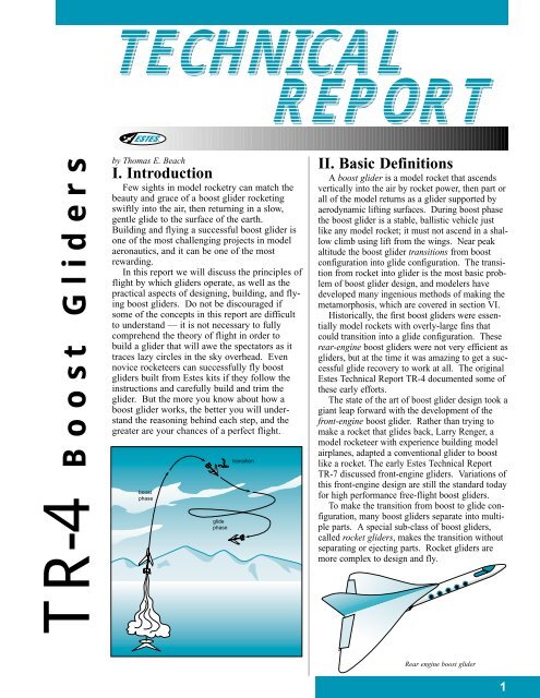 Boost Gliders - SARG