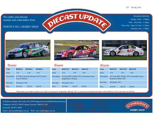 Biante Biante Biante - Stanbridges Hobby Shop