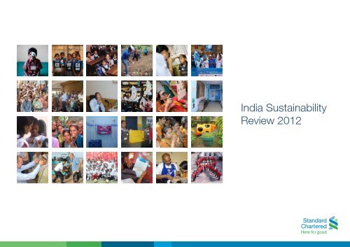 India Sustainability Review 2012 - Standard Chartered Bank