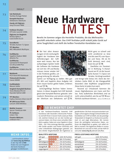 Neue Hardware IM TEST - Deltatronic