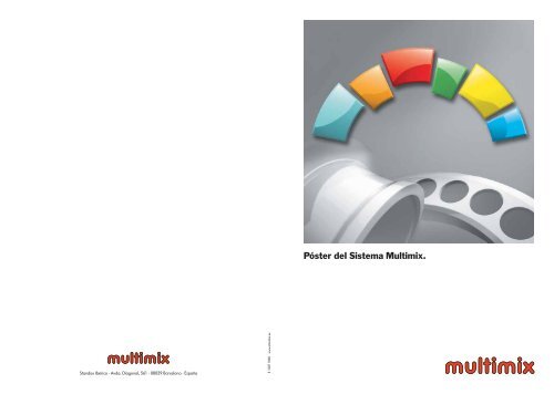 PÃ³ster del Sistema Multimix. - Standox