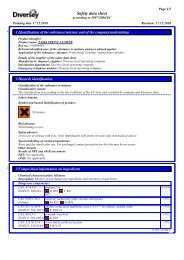 Safety data sheet - Diversey