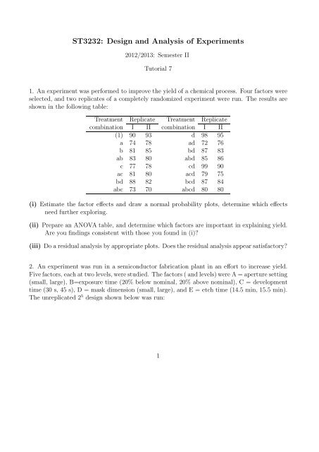 Tutorial 7
