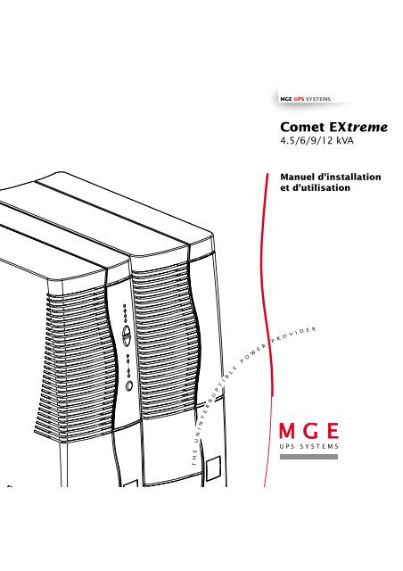 Comet EXtreme Comet EXtreme - Onduleurs