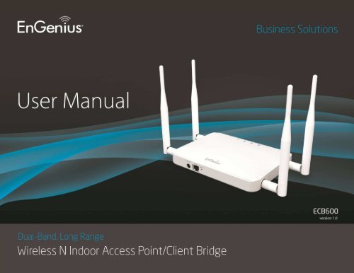 ECB600 User Manual - EnGenius Europe