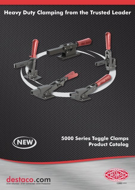 5000 Series Toggle Clamps Product Catalog - De-Sta-Co