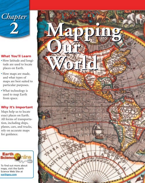 Chapter 2: Mapping Our World