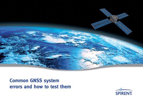 Common GNSS system errors